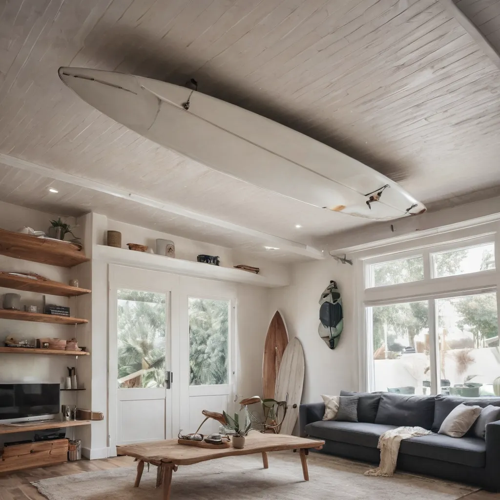 Ceiling Storage Solutions for Surfboards